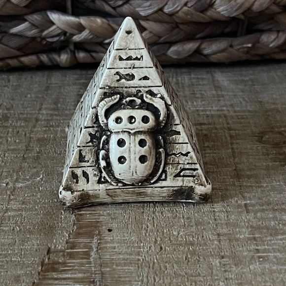 Unbranded | Other | Authentic Stone Pyramid With Scarab Pharaoh ...